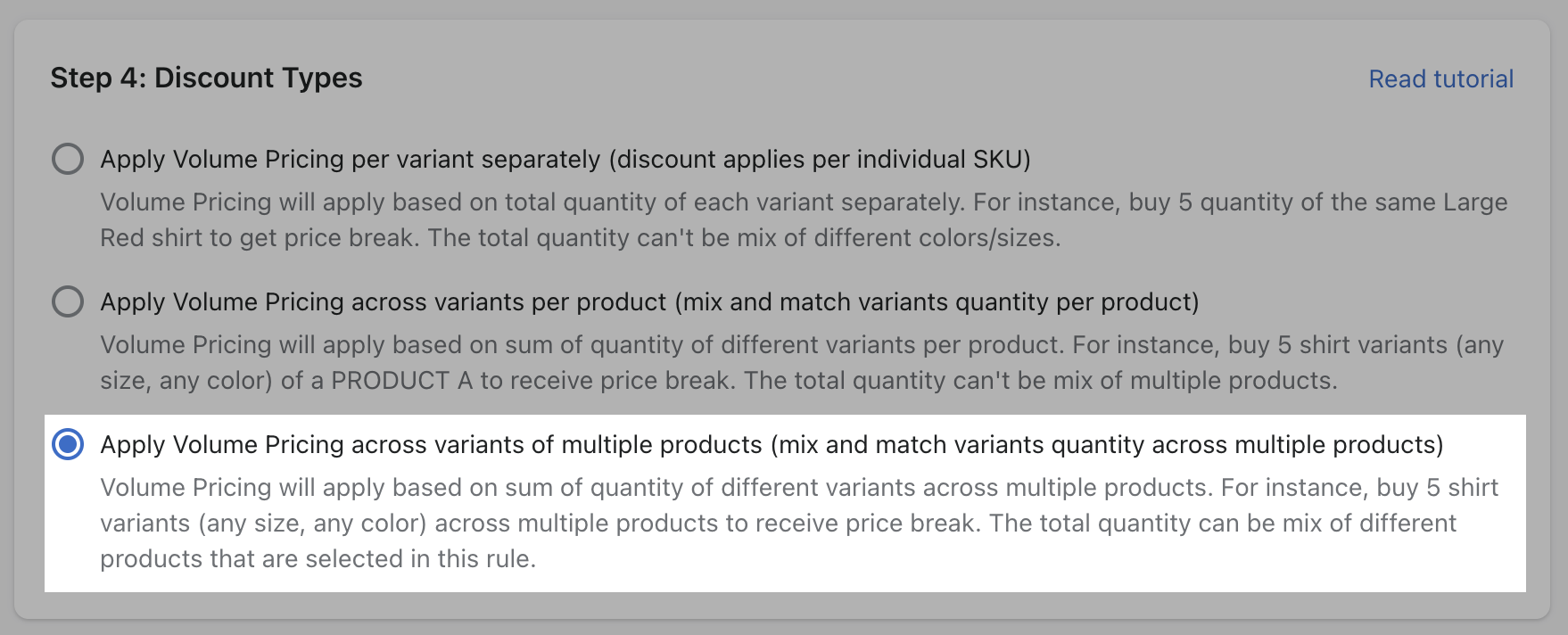 Tiered Pricing - Discount Types – DigitalCoo Help Center