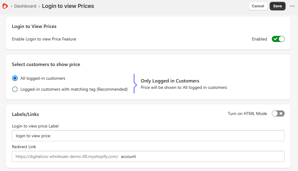 Login to View Price Add-on – Wholesale All In One Help Center